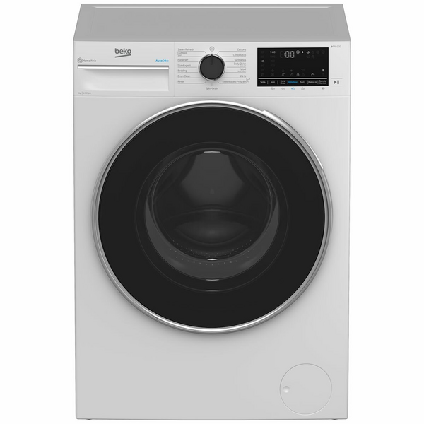 Beko 9kg Front Load Washing Machine with Autodose and Steam BFLB902ADW ...