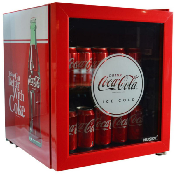 Husky 48L Glass Door Coca Cola Licensed Fridge CKK48-130-AU-HU1 ...