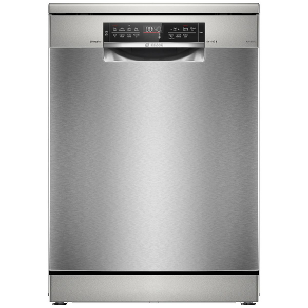 Bosch 60cm Series 8 Freestanding Stainless Steel Dishwasher SMS8EDI01A ...